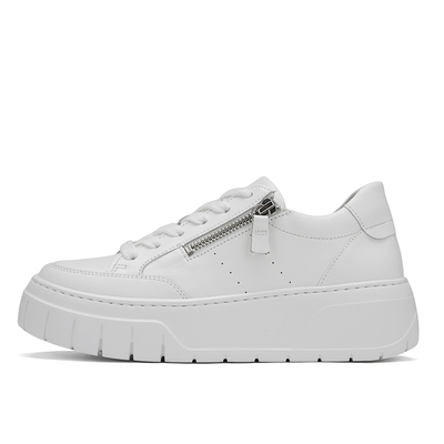 纯色小白鞋Gabor运动板鞋