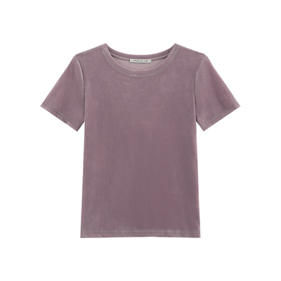 百搭圆领空气感短袖T恤