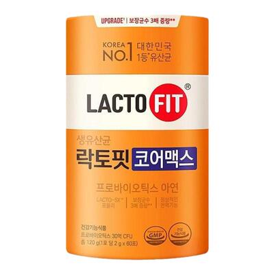 LACTOFIT钟根堂 乐多飞强化版乳酸菌益生菌护肠胃 60包
