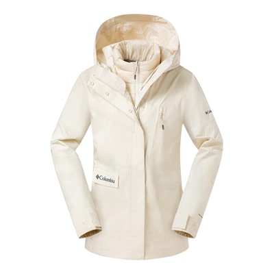 Columbia哥伦比亚冲锋衣女三合一外套650蓬羽绒服保暖防水XR2978