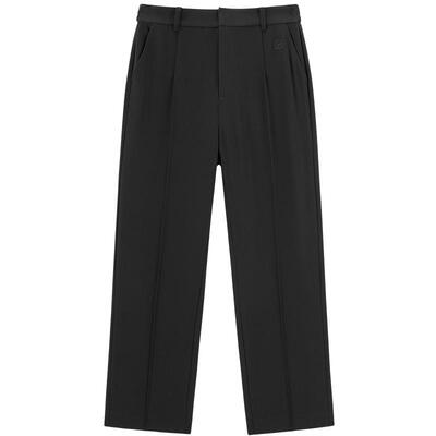 太平鸟高腰锥形西装裤2025年春夏新款九分烟管裤休闲裤A1GBF1333