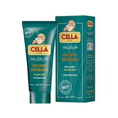 CELLA1899经典有机芦荟须后乳膏100ml啫喱无酒精收敛舒缓男香水味