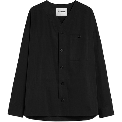【春夏新品】JIL SANDER+新品男士棉质V领衬衫