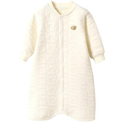 宝宝睡衣秋冬纯棉加厚长款睡袍