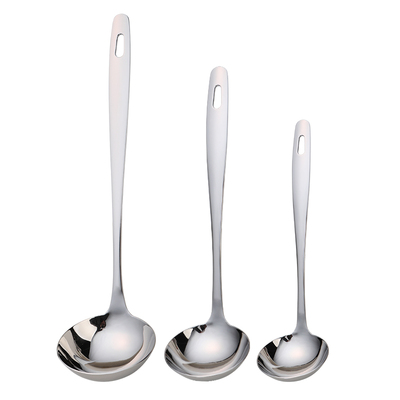 加厚不锈钢火锅汤勺漏勺长柄调羹