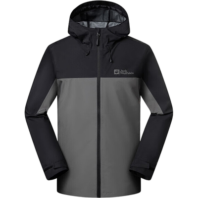 狼爪男士透气连帽冲锋衣