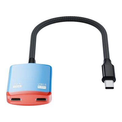 Type-C一分二投屏AR眼镜转换器