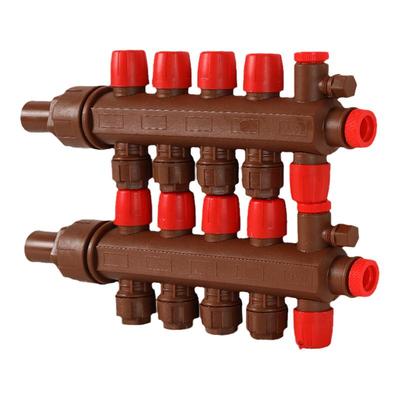 不生锈的大流量地暖分水器