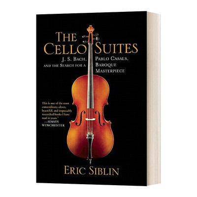 英文原版 The Cello Suites 大提琴组曲 英文版 进口英语原版书籍