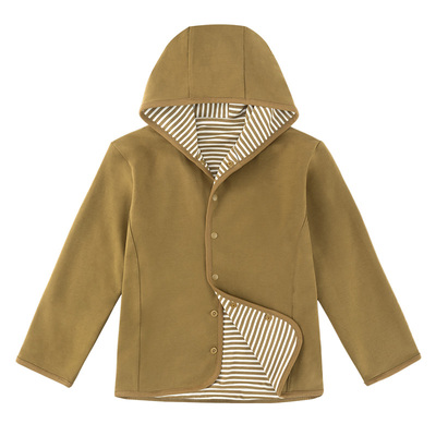 小罗纹双面可穿夹克新款