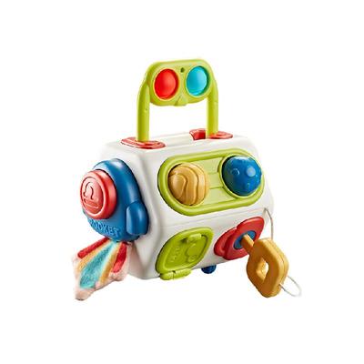 婴儿忙碌球六面体蒙氏早教玩具