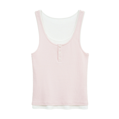 weave修身弹力亲肤无袖背心