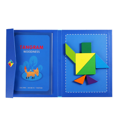 磁性七巧板数学教具教材同步