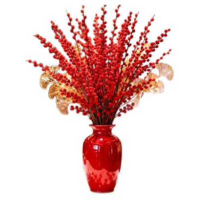 银柳鲜枝真花干花客厅旺宅摆件室内花卉植物鲜花绿植过新年宵花束