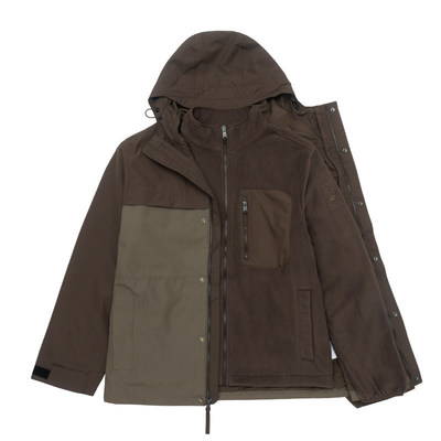 添柏岚三合一夹克外套男装春季新款户外登山服休闲运动服A6NG5