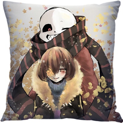 传说之下sans周边抱枕undertale