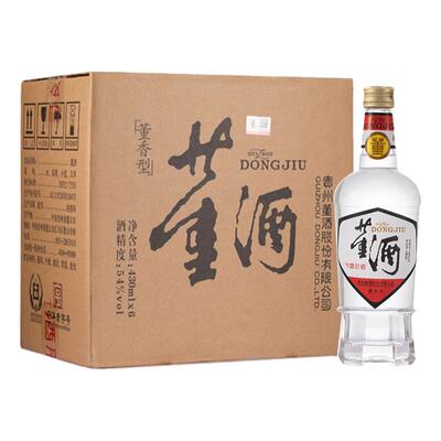 贵州董酒白标54度430ml*6整箱装
