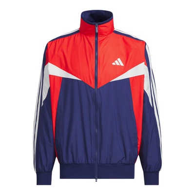 Adidas/阿迪达斯正品Sportswear新款男红蓝色经典夹克外套KF3678
