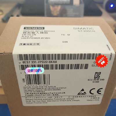 6ES7231-7PD22-0XA8 模拟输入模組 S7-200CN 工控模块议价维修