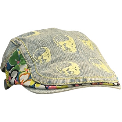 做旧牛仔前进帽日系女生显脸小潮