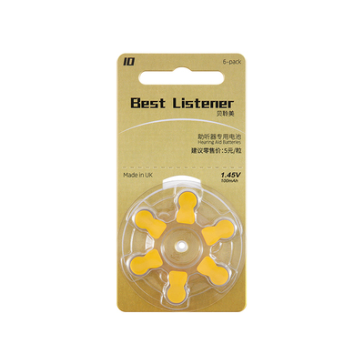 英国进口助听器专用电池
