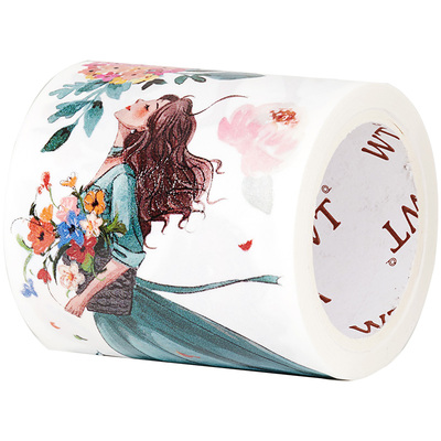 WT正品人物手帐胶带和纸PET包邮