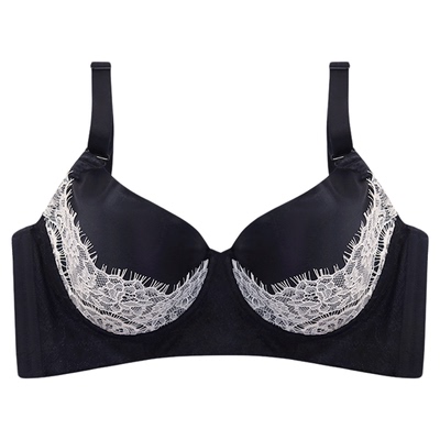 MsKKay兜兜杯内衣女调整型文胸防下垂矫正聚拢收副乳大胸显小薄款