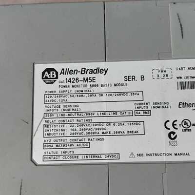 【议价-可维修】  Allen-Bradley 1426-M5E 模块 /均有货
