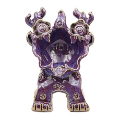 云南瓦猫陶瓷摆件原创手工伴手礼