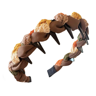 高颅顶带齿发箍女2025新款