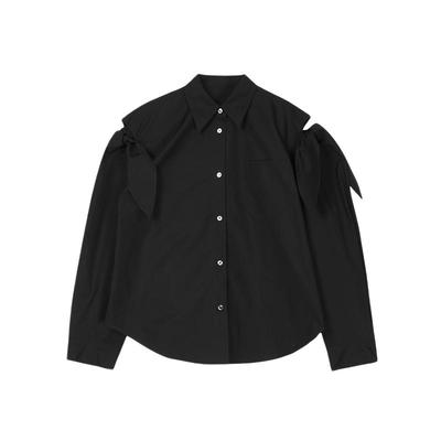 JNBY/江南布衣露肩宽松衬衣