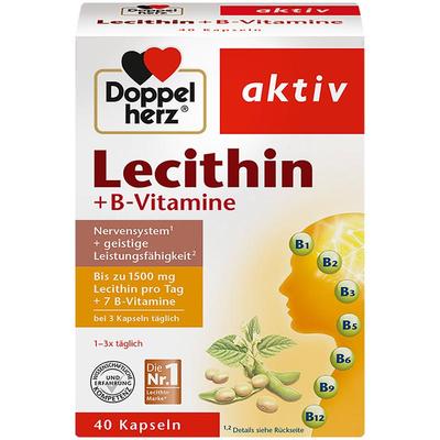 德国双心doppelherz大豆卵磷脂