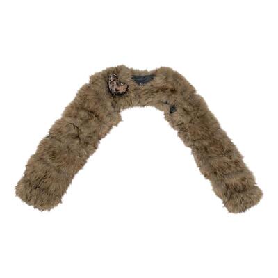 亚比朋克短款皮草外套