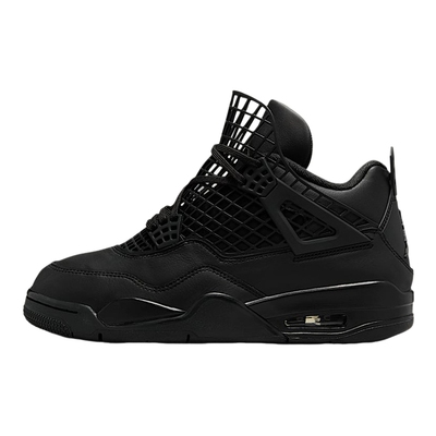 Nike耐克女鞋Air Jordan 4 Net AJ4黑色中帮复古篮球鞋FN7251-001