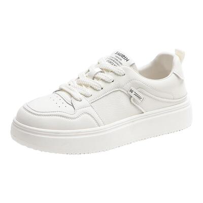 索兰透气厚底休闲板鞋