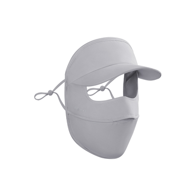 ohsunny带帽檐防晒面罩帽子一体