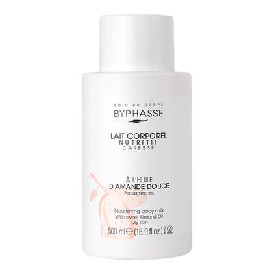 BYPHASSE/蓓昂丝蜂王浆身体乳轻盈版500ml去角质长效保湿滋润补水