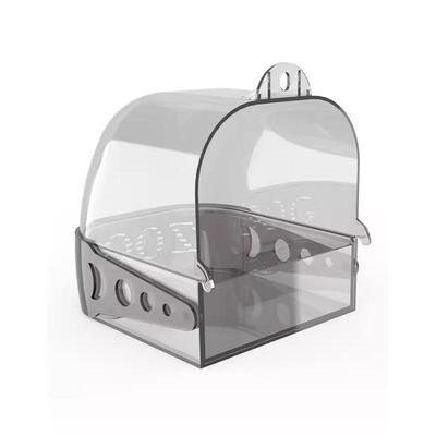 鹦鹉洗澡盆超大空间|千人加购