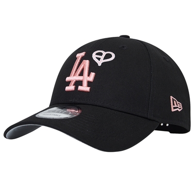 New Era X BLACKPINK X MLB联名系列棒球帽BP粉墨弯檐硬顶百搭940