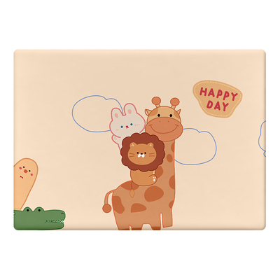 皮质彩绘保护壳适用于华为电脑