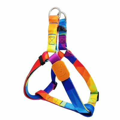 可爱柴犬雪纳瑞牵引绳胸背带潮牌