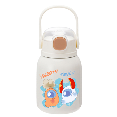 AmongUs太空狼人杀水杯男孩子大容量儿童保温杯高颜值可爱墩墩杯