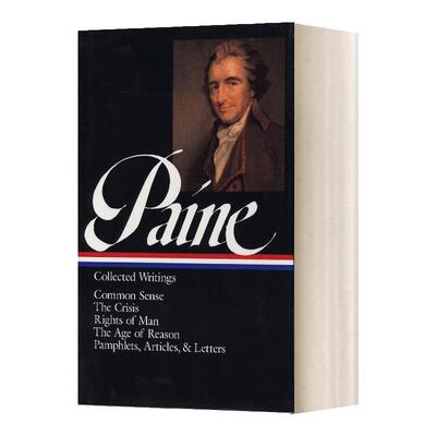 Thomas Paine: Collected Writings (LOA #76) 托马斯·潘恩:文集 精装美国文库