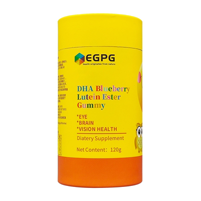 EGPG DHA Lutein Ester Gummy桶装DHA叶黄素酯蓝光盾软糖