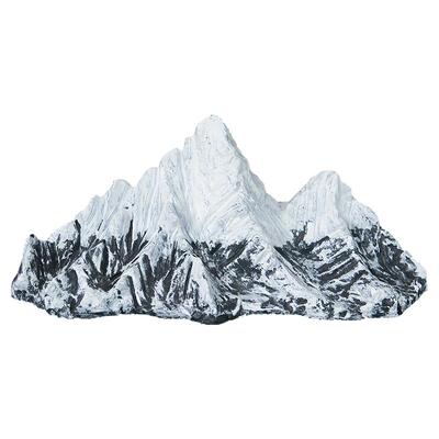 日照金山新款雪景假山客厅造景