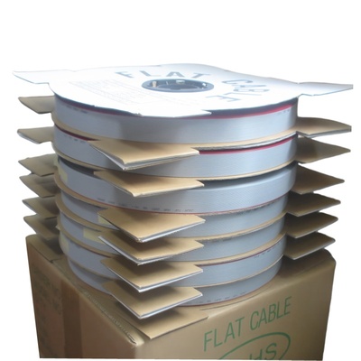 1.27红边灰排线28AWG 2651VW-1压接式IDC/FC/DIDC排线76.5米/卷