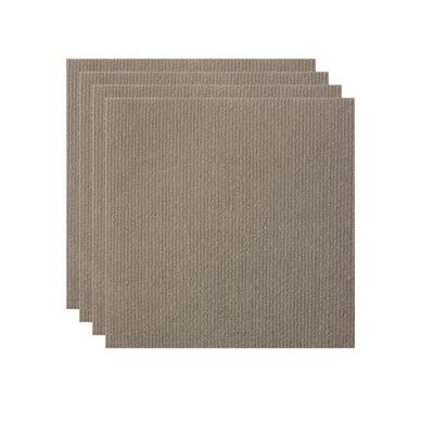 伯奢家居无胶可水洗方块拼接地毯