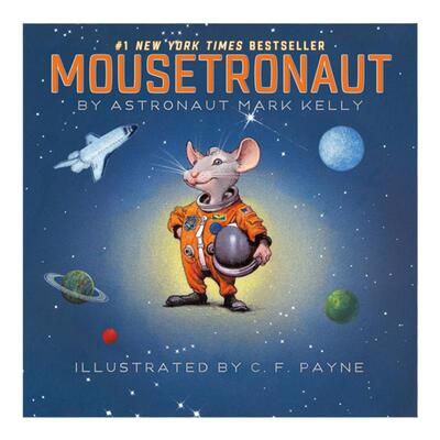 Mousetronaut 老鼠宇航员 精装绘本 勇气与毅力的故事