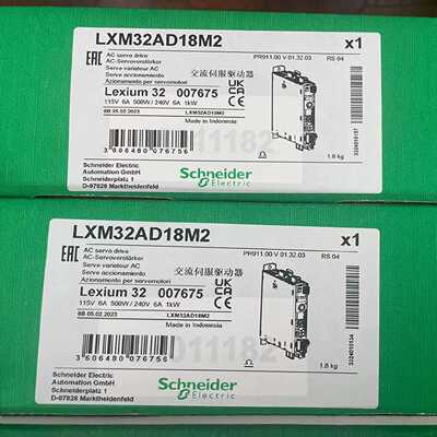 议价NSYCCOTHO施耐德伺服驱动器LXM32AD18M2单相全新原装正品现货