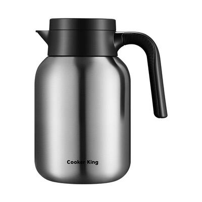 炊大皇保温壶家用大容量保温水壶316L不锈钢热水壶学生暖水瓶宿舍